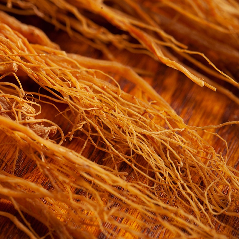 100g Red Panax Ginseng Roots Red Korean Ginseng Roots Whole Root Red ...