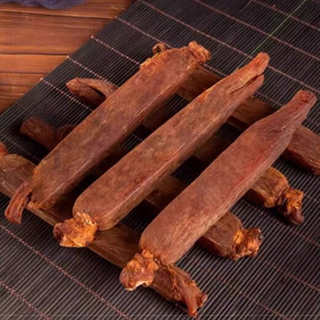 Organic Dried Red Ginseng Roots Whole Root Red Panax Ginseng Roots Red ...