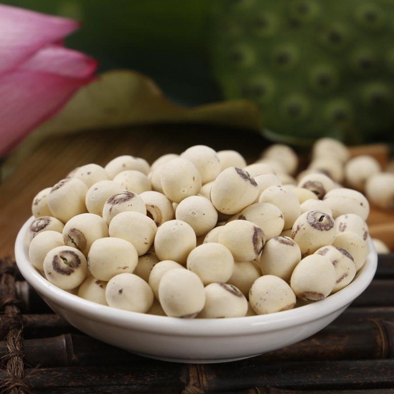 Recommend Organic Dried White Lotus Seeds, White Lotus Zi - Etsy