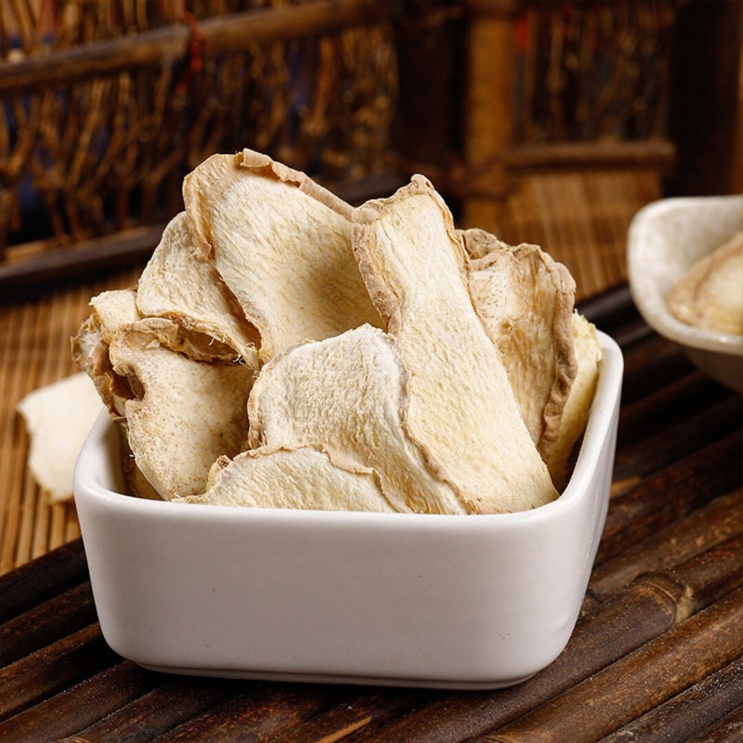 Organic Dried Ginger Root Slice, Zingibor Officinale Slice, Rhizoma ...