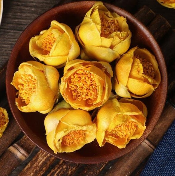 Precious Organic Golden Flower Tea, Camellia Nitidissima Tea, Jin Hua ...