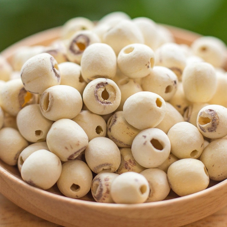 Recommend Organic Dried White Lotus Seeds, White Lotus Zi - Etsy
