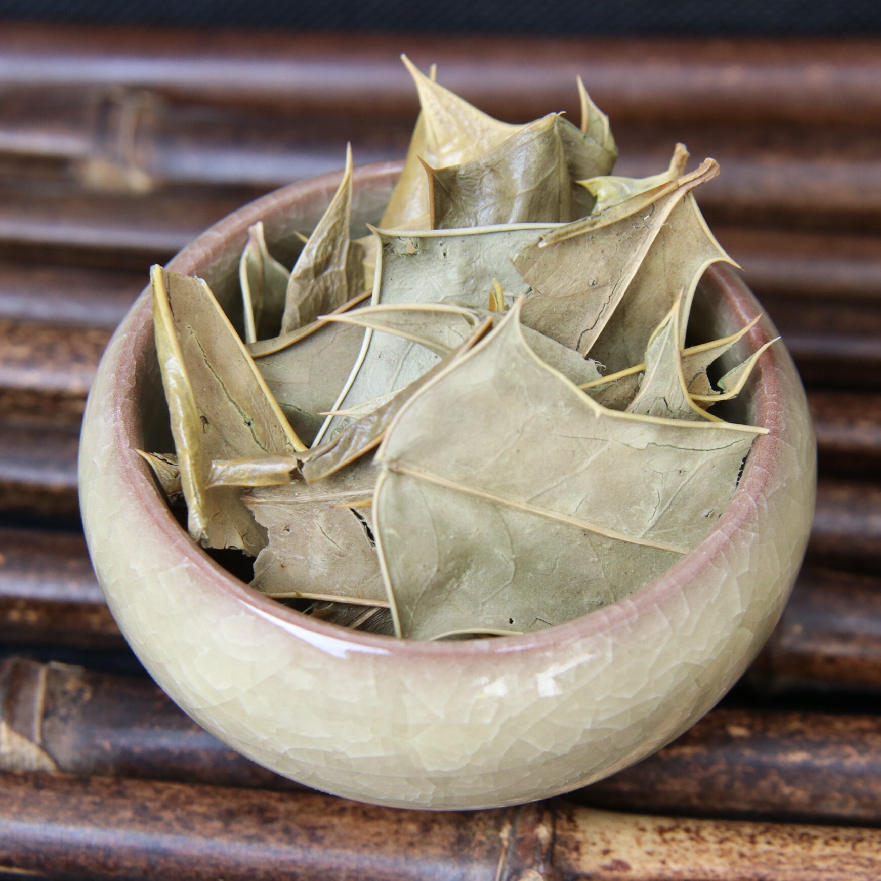 250g Organic Dried Chinese Mahonia Leaf , Mahonia Bealei, Gong Lao Ye ...