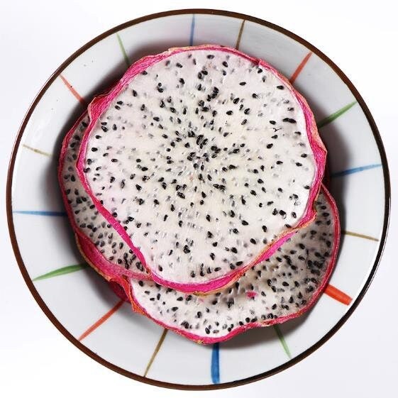 Organic Dried White Pitaya Slices, Dragon Fruit Slices, Pitaya - Etsy