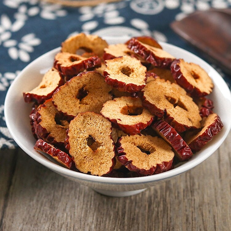 Organic Dried Red Dates Slice, Jujube Tea, Zizyphus Jujuba, Red Date ...