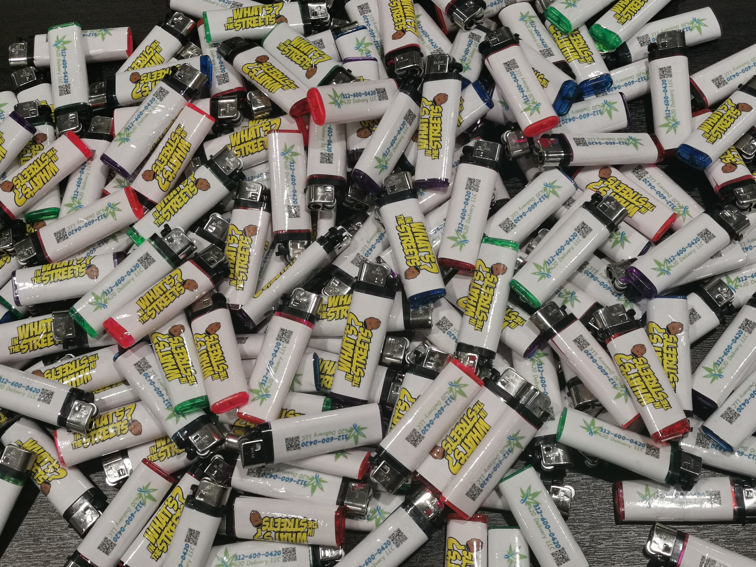 500 Custom Lighters (DESIGN WORK INCLUDED) - Etsy