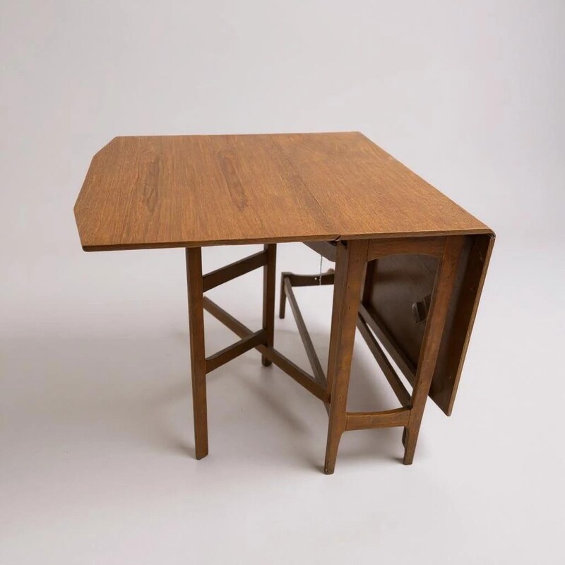 Teak Drop Leaf Table - Etsy