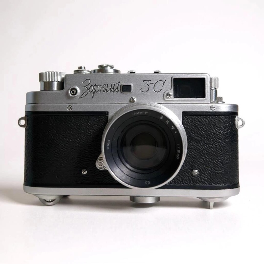 Vintage 1950s Zorki 3C 35mm Rangefinder Film Camera - Etsy