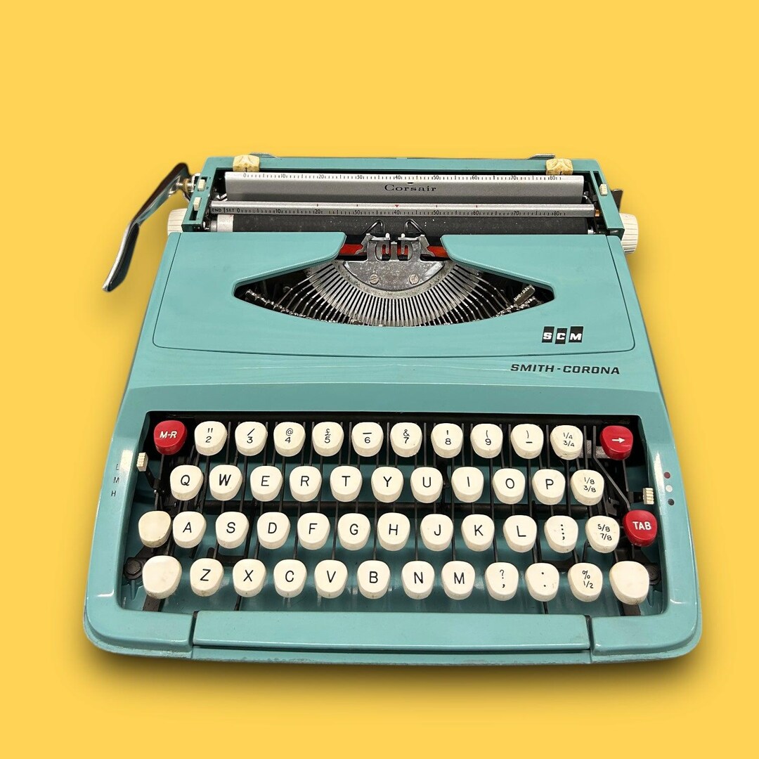 Vintage 1970's Smith Corona Carnegie Typewriter - Etsy