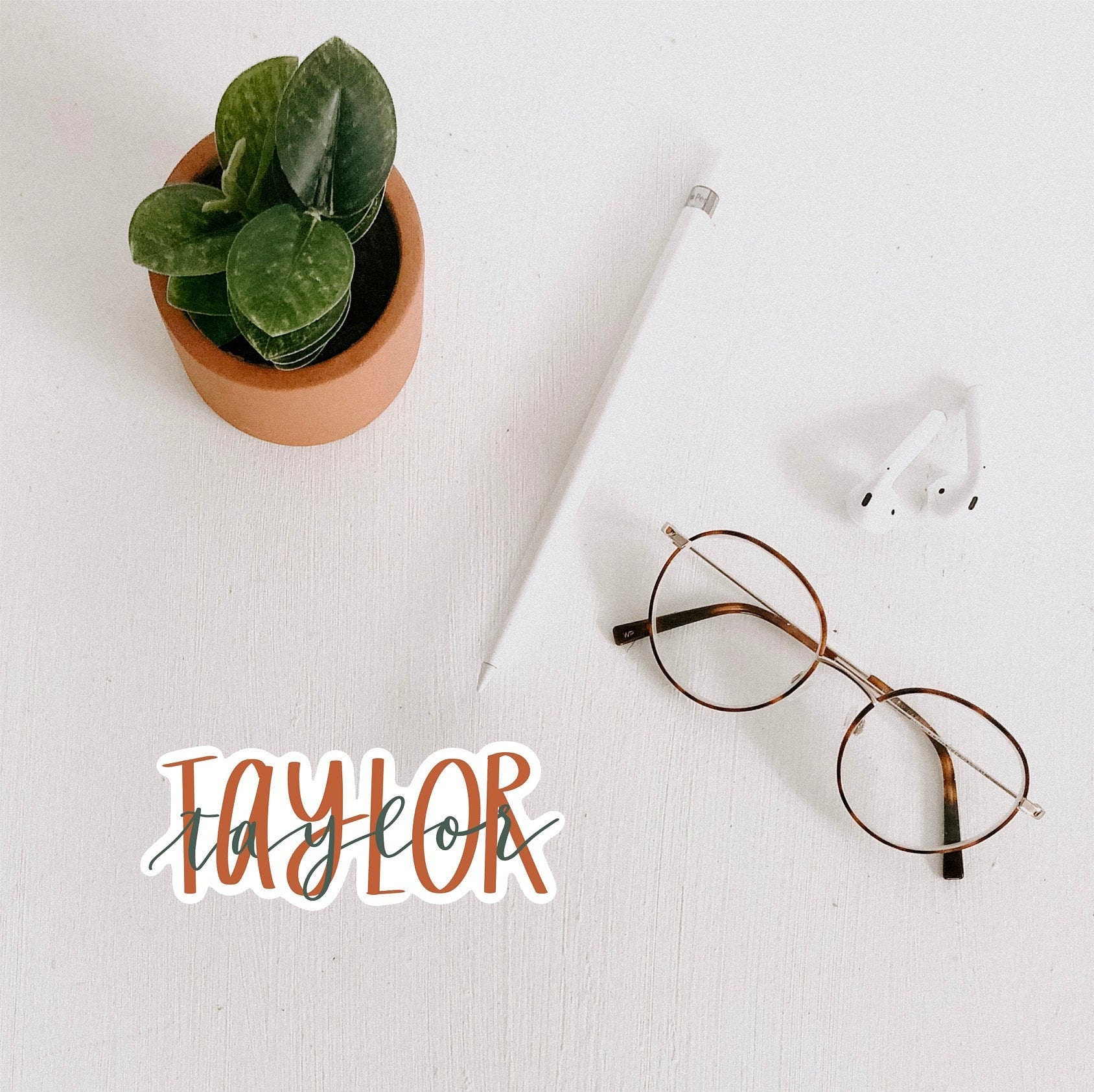12-sticker Name Pack | Custom Name Stickers | Custom Stickers | Laptop ...
