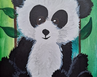 Paint Acrylic Panda - Etsy