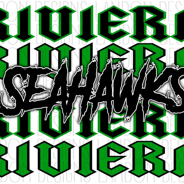 Riviera Seahawks - Etsy