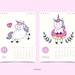 Printable Cute Unicorn Calendar 2021 Calendar for Planner Calendar ...