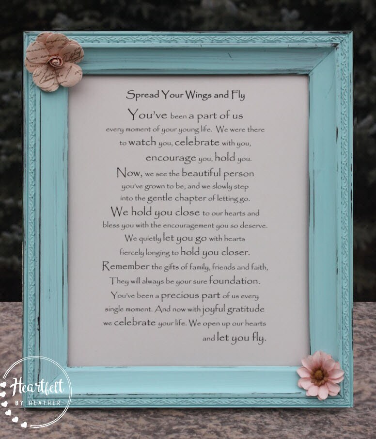 Personalized Graduation Poem Art Print - Printable Digital Download ...