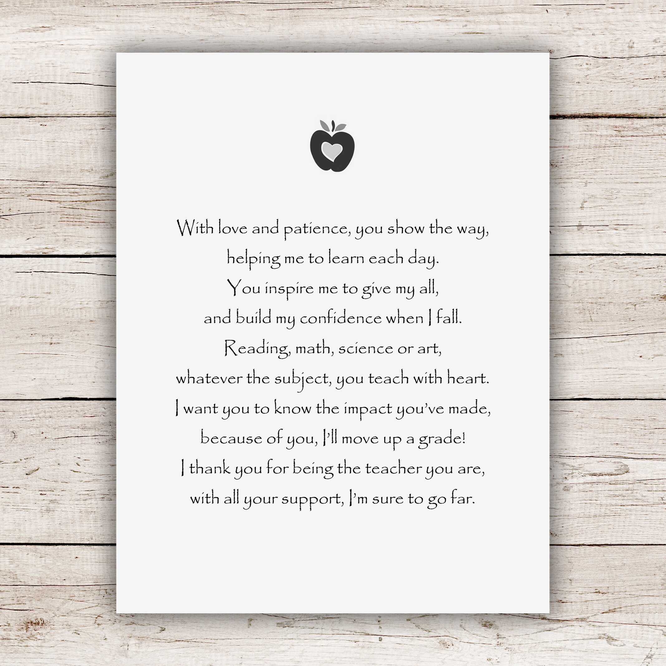 Thank You Teachers Poems