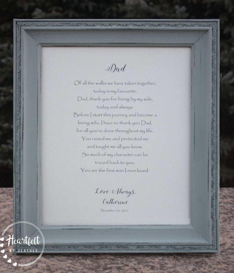 Instant Download Father of the Bride Wedding Gift Wedding Thank You ...