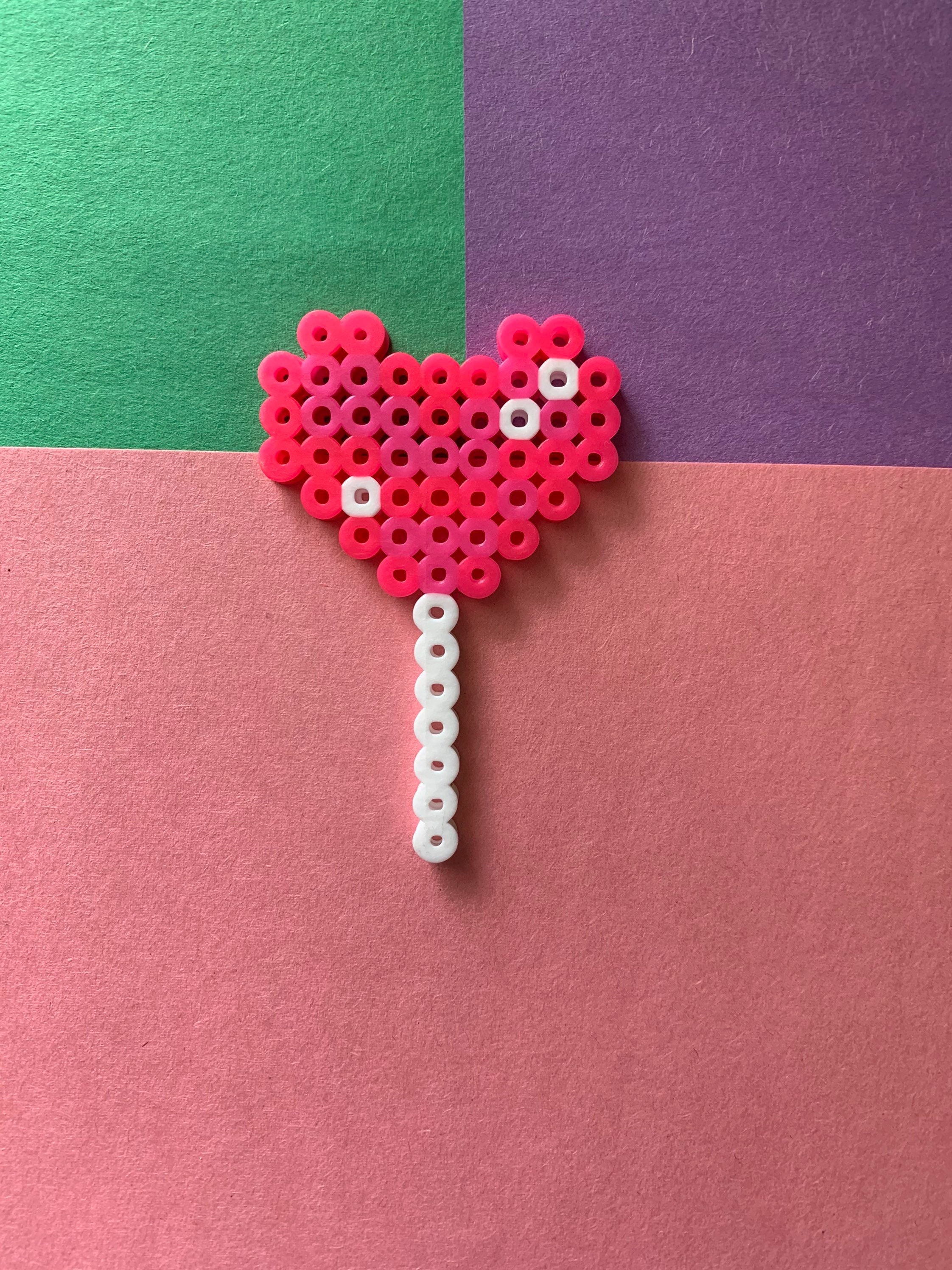 Perler Bead Lollipops - Etsy