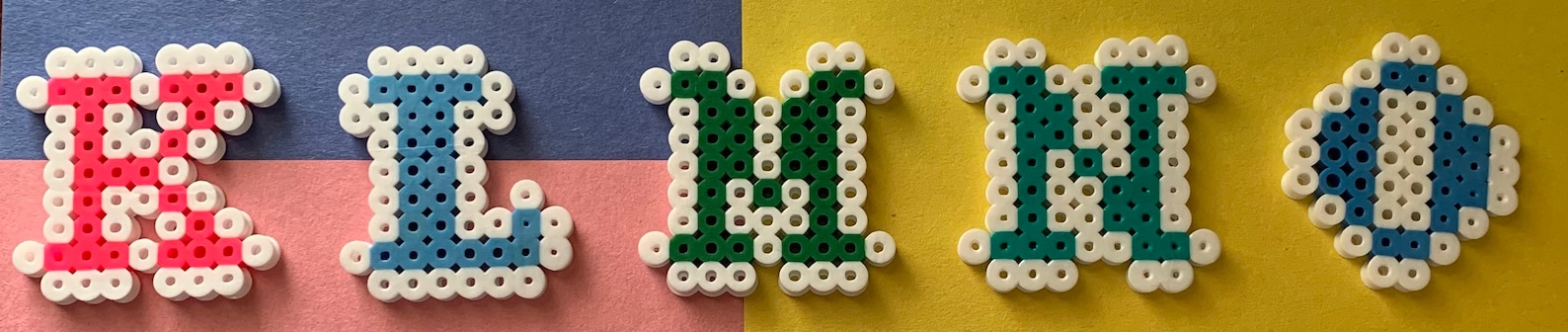 Perler Bead Alphabet Sprites - Etsy