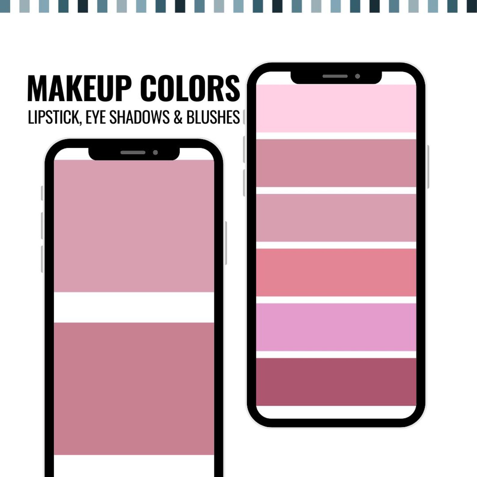 Soft Summer Color Palette – 48 Colors for Color Analysis (digital ...