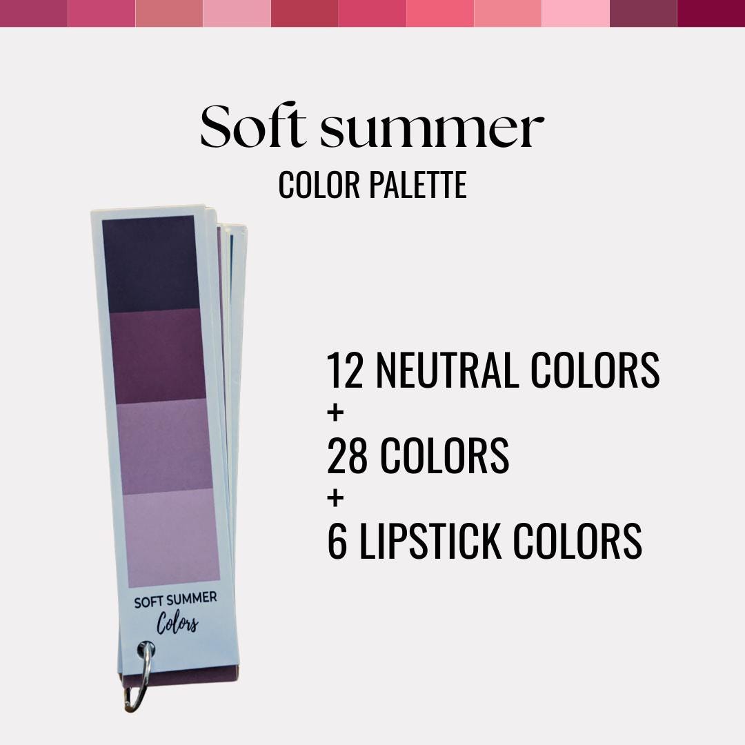 Color Palette Soft Summer Fan