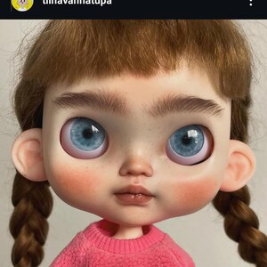 Blue Eyes for Blythe 14 Mm. Blythe Eyes Chips for Blythe. Colection ...