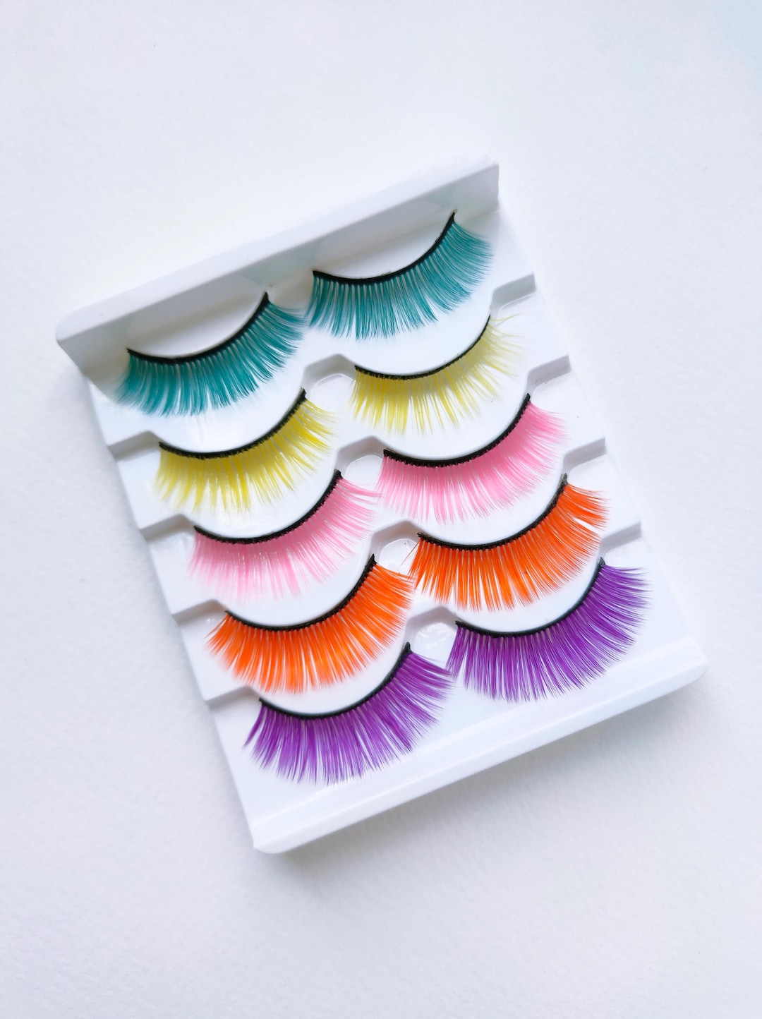 Mix Color Eyelashes for Doll. Eyelashes for Blythe OOAK. Black ...