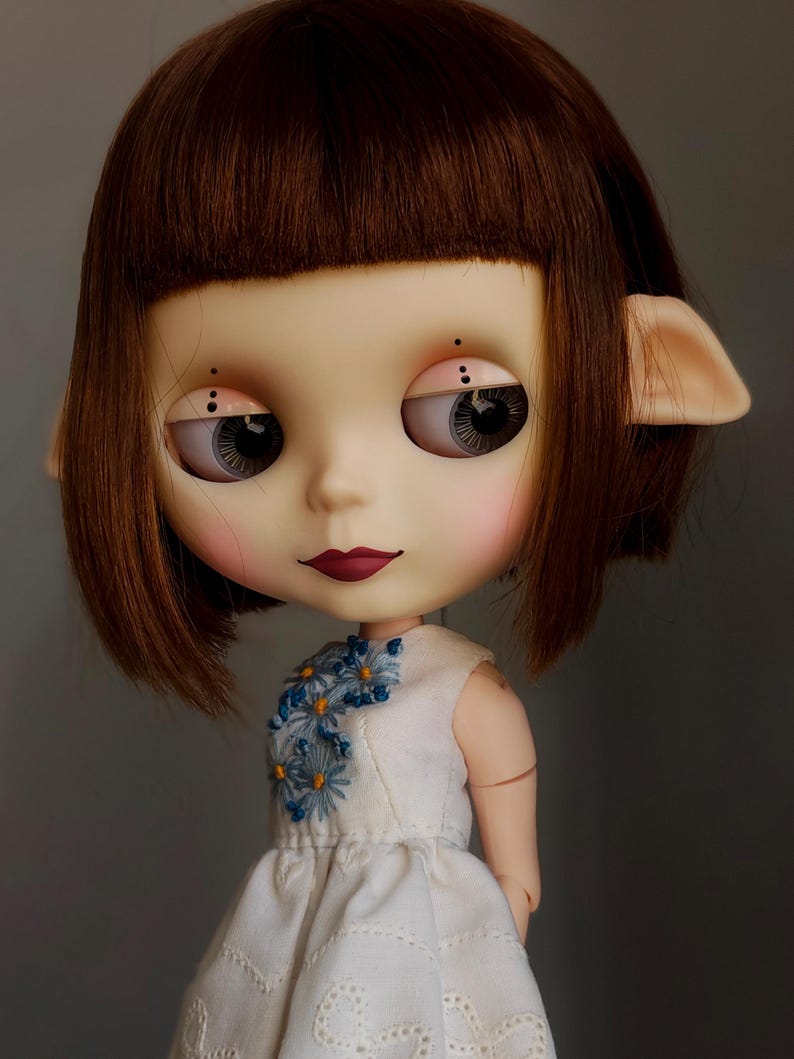 Babies ORC Ears Ears for the Blythe Doll. Custom Blythe Doll, "adapted ...