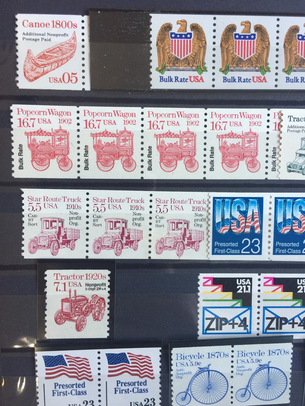 Vintage US Stamps: Presort, Bull Rate, and Non-profit - Etsy