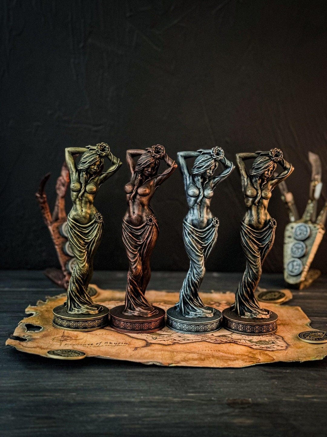 Skyrim Dibella Figurine, the Elder Scrolls V, Skyrim Home and Office ...