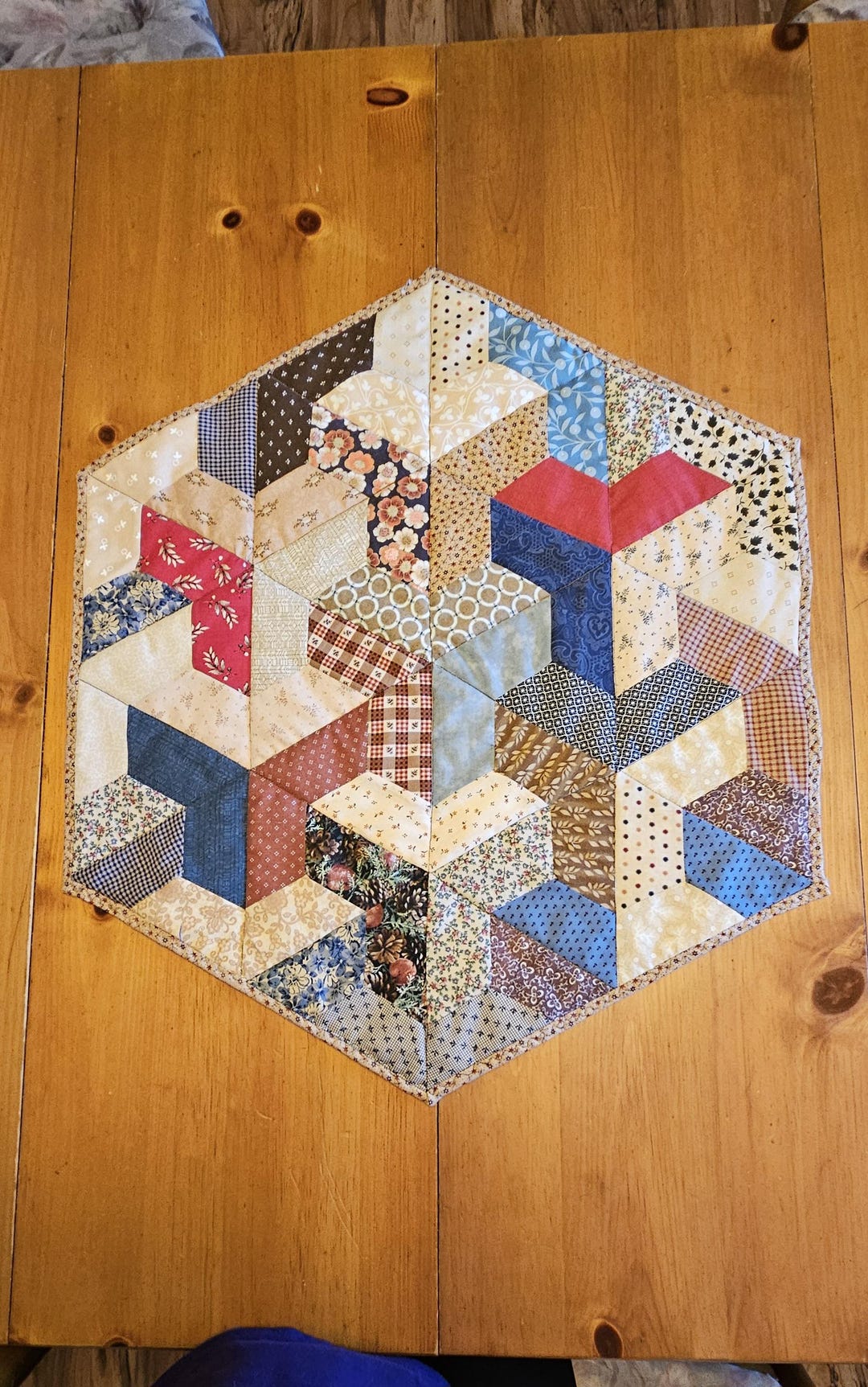 Handmade Tabletop Furniture Centerpiece Quilt - Etsy