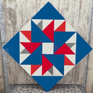 Barn Quilt Handmade Cross Barn Quilt Customizable MDO - Etsy