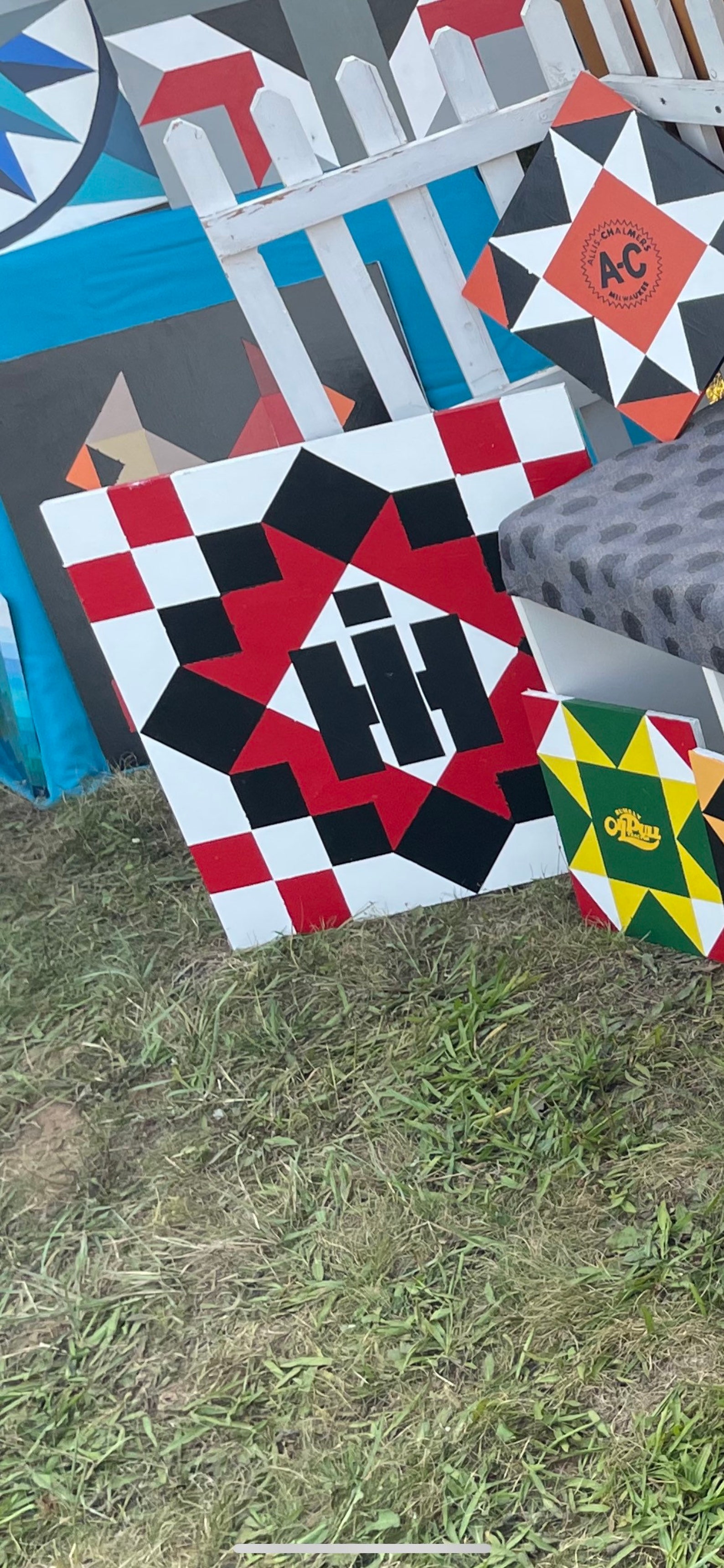 Barn Quilt Case IH Tractor Barn Quilt Handmade - Etsy