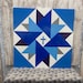 Barn Quilt Handmade Cross Barn Quilt Customizable MDO - Etsy