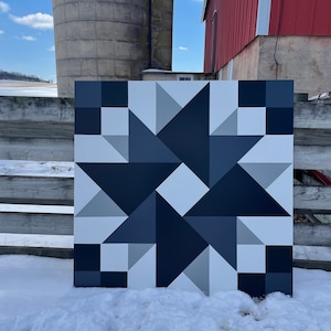 Barn Quilt, Handmade, Cross Barn Quilt, Customizable, MDO, Exterior ...