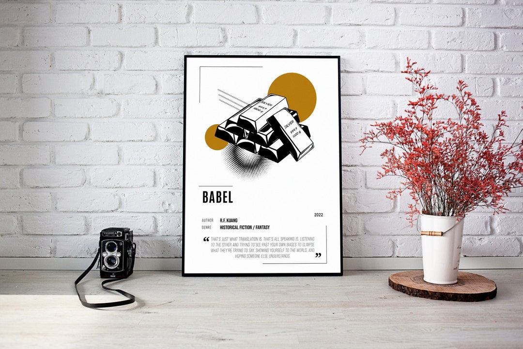 Book Aesthetic Print - Babel (digital Download) - Etsy