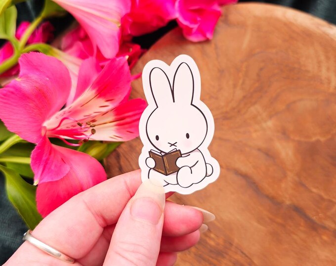 Cute Snoopy Miffy Peanuts Reading | Library Card Stickers - Glossy ...