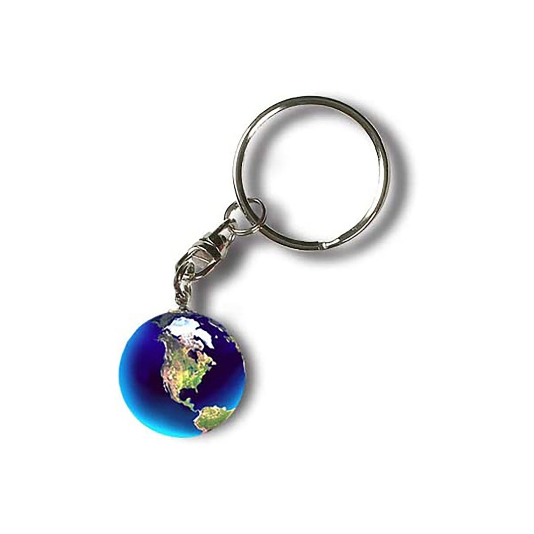 Earth Globe Keychain Plan-it Now - Etsy