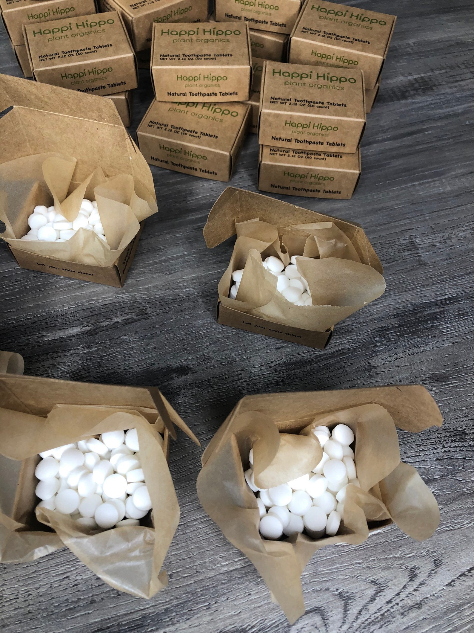 Zero Waste Mint Toothpaste Tablets Plastic Free Toothpaste - Etsy