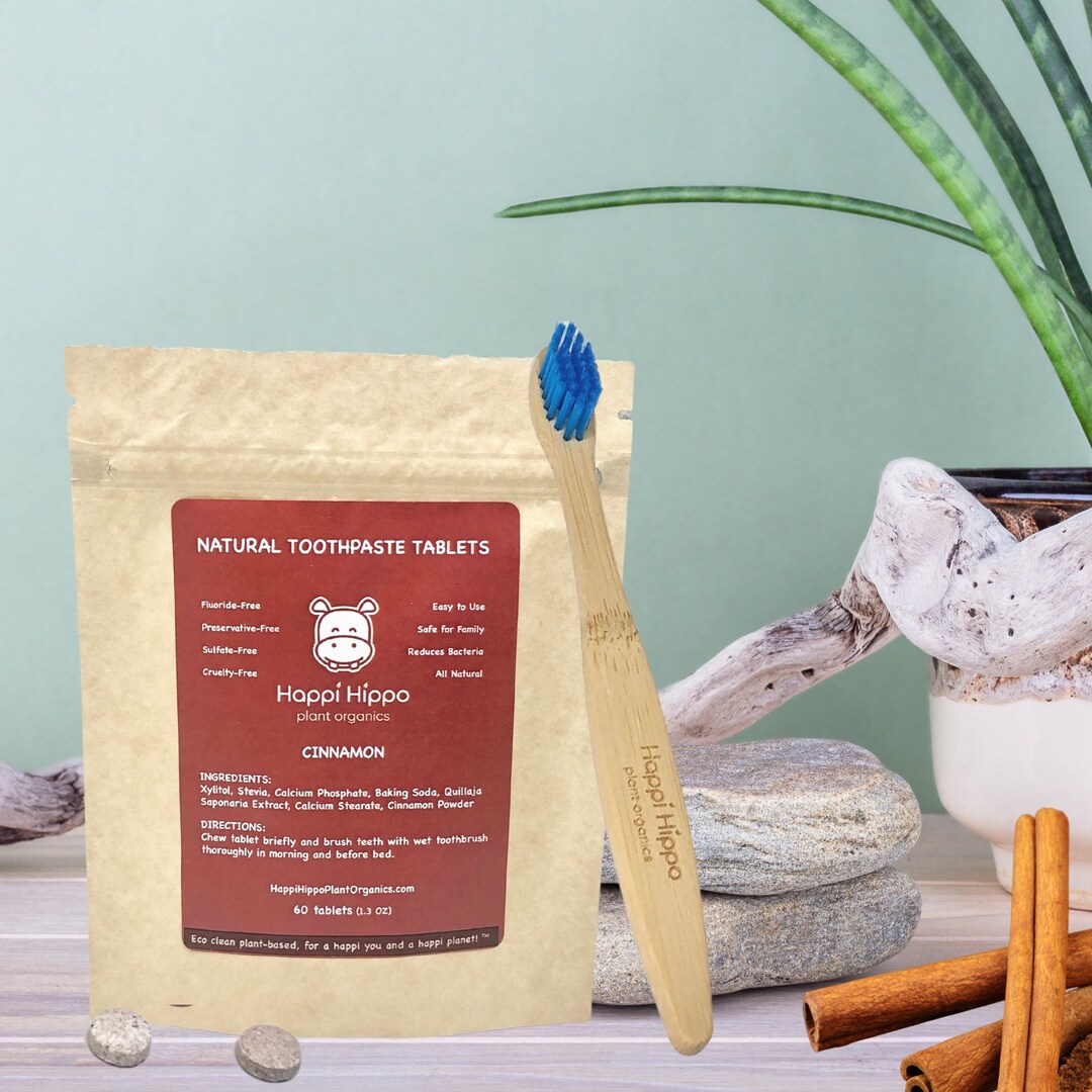 Cinnamon Toothpaste Tablets (60 Tabs) | Zero Waste, Plastic-free ...