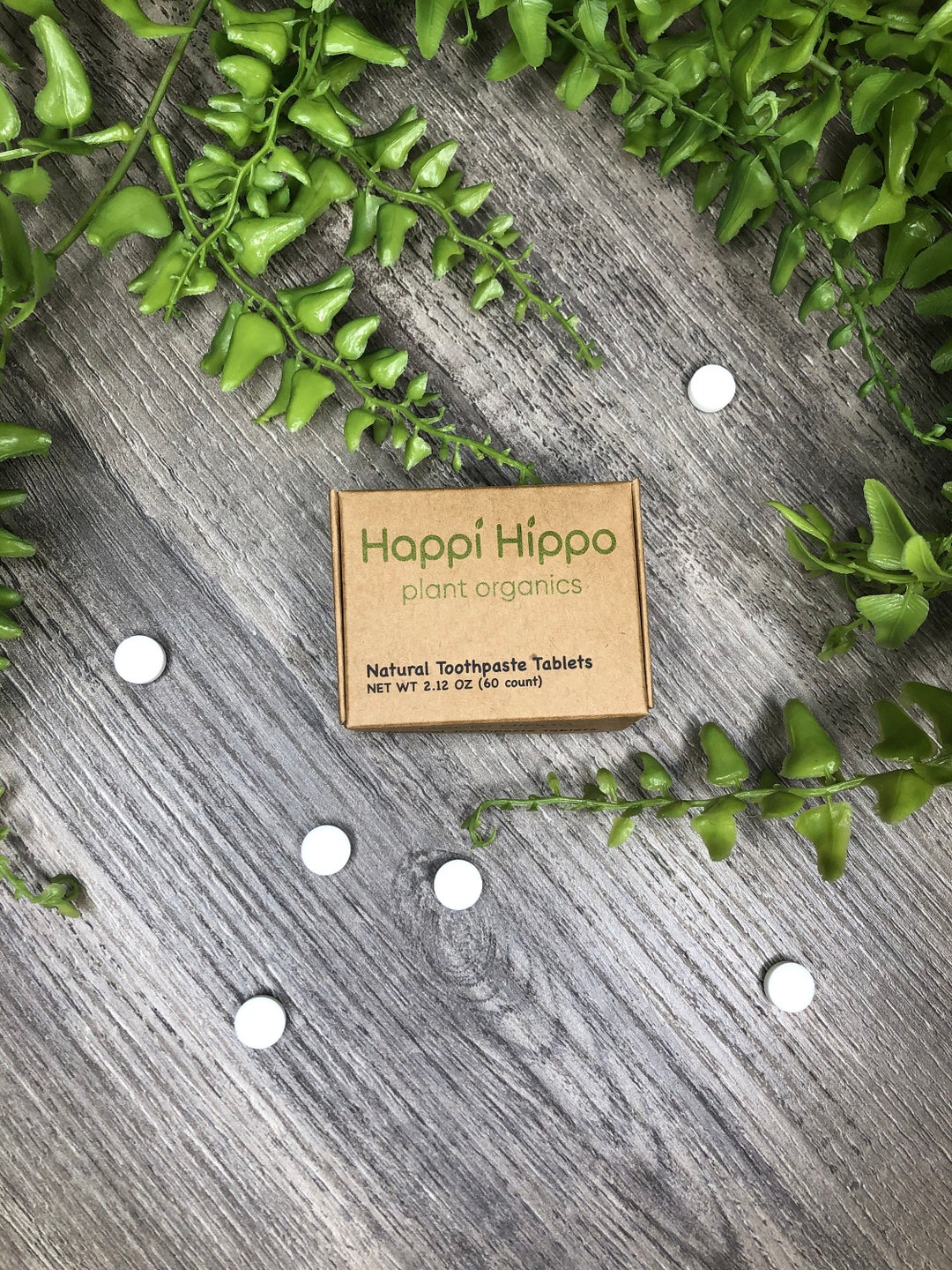 Zero Waste Mint Toothpaste Tablets, Plastic Free Toothpaste, Chew Tabs ...