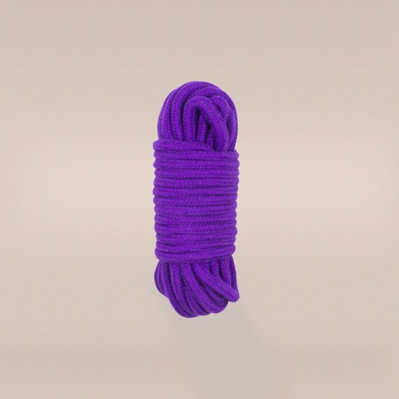 5m Rope Shibari Bondage Purple BDSM Sex Room SUBANA - Etsy