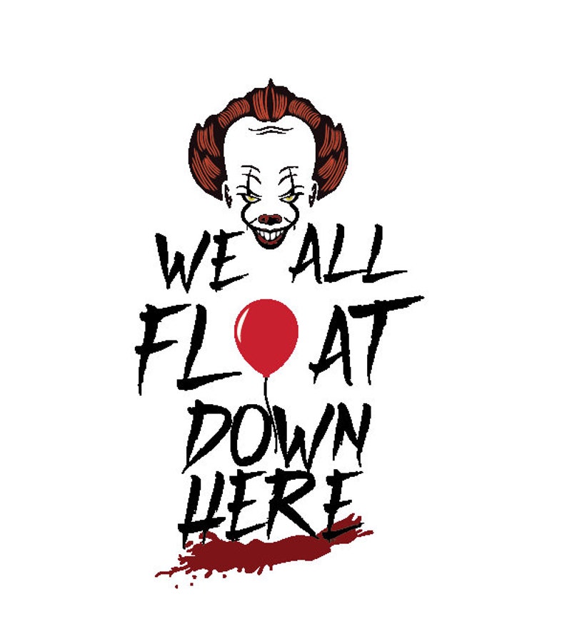 5 IT Movie svg Pennywise 5 descargas instantáneas archivos | Etsy