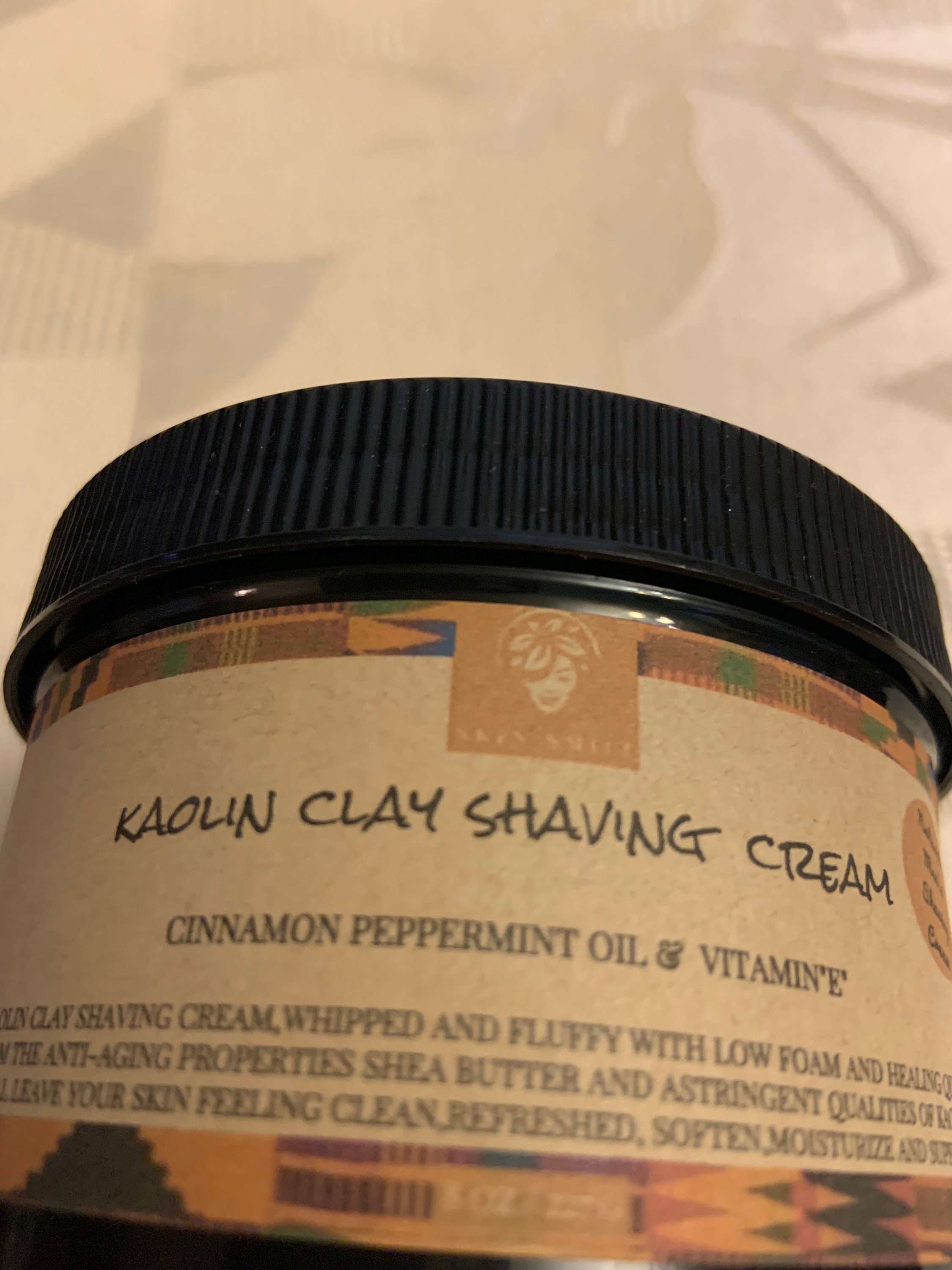 Kaolin Clay Men's Shaving Cream/natural Shaving Cream - Etsy