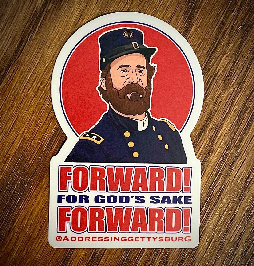 Gettysburg Movie Vinyl Sticker Reynolds forward for Gods - Etsy