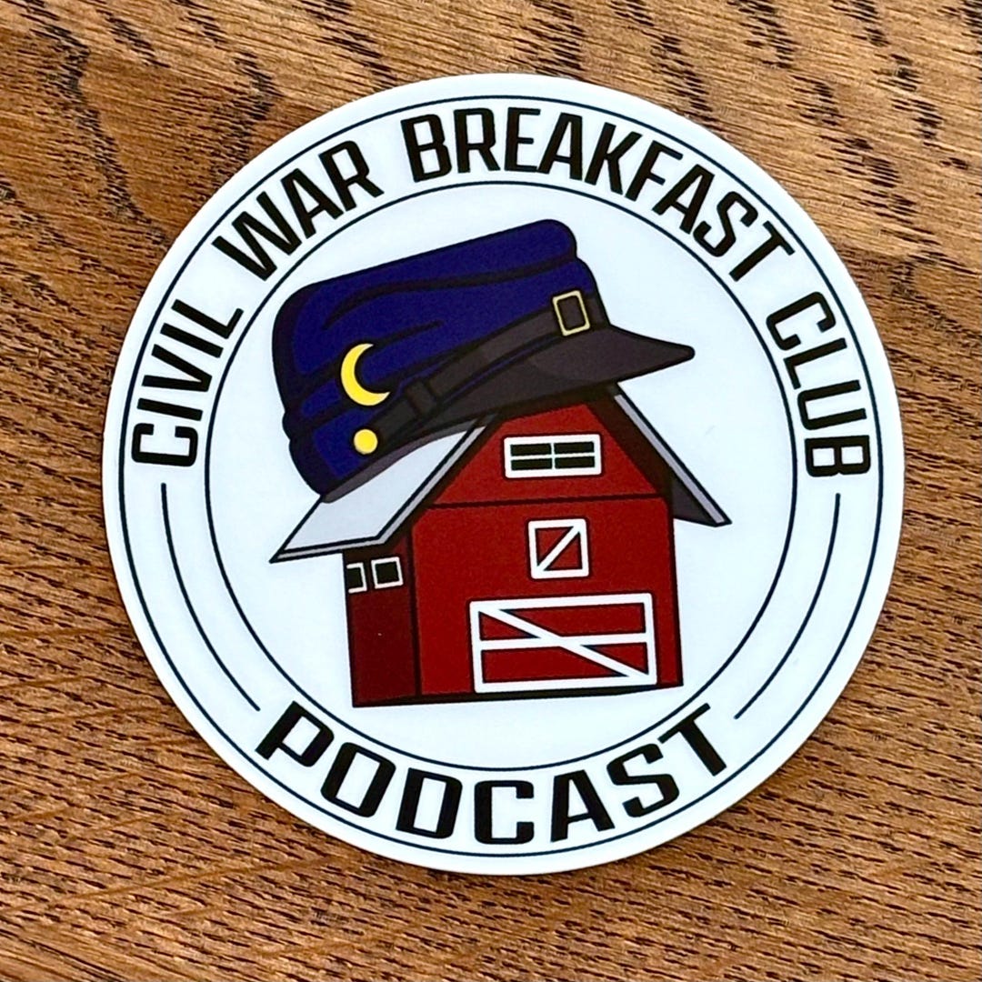 Civil War Breakfast Club Logo Vinyl Sticker - Etsy