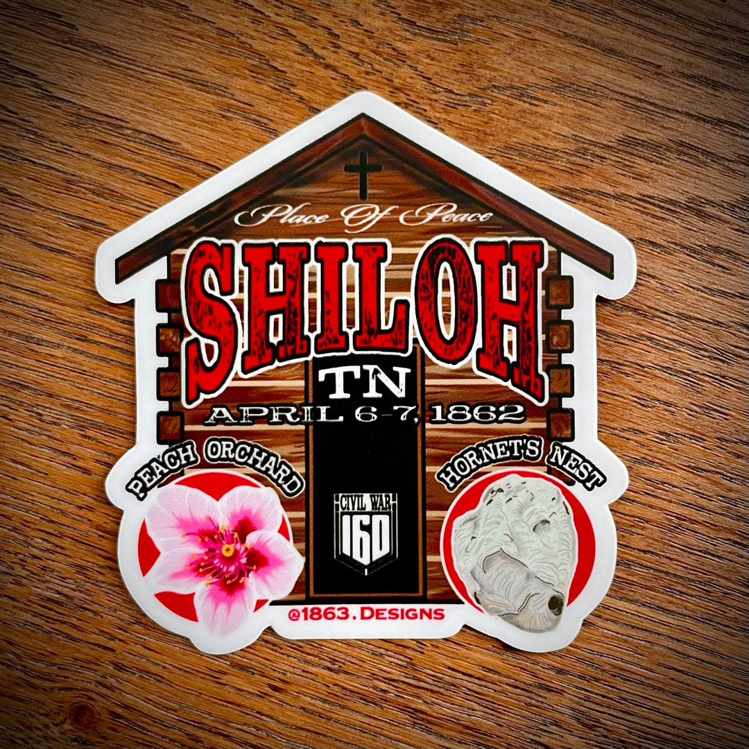 Battle of Shiloh 160th Vinyl Sticker - Etsy