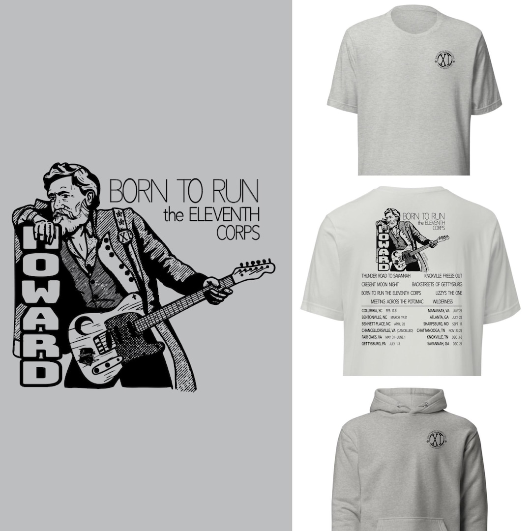 Civil War Breakfast Club Born to Run O.O. Howard Apparel - Etsy