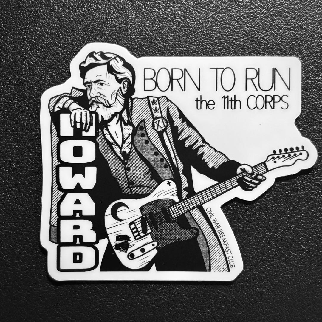 Civil War Breakfast Club Born to Run O.O. Howard - Etsy