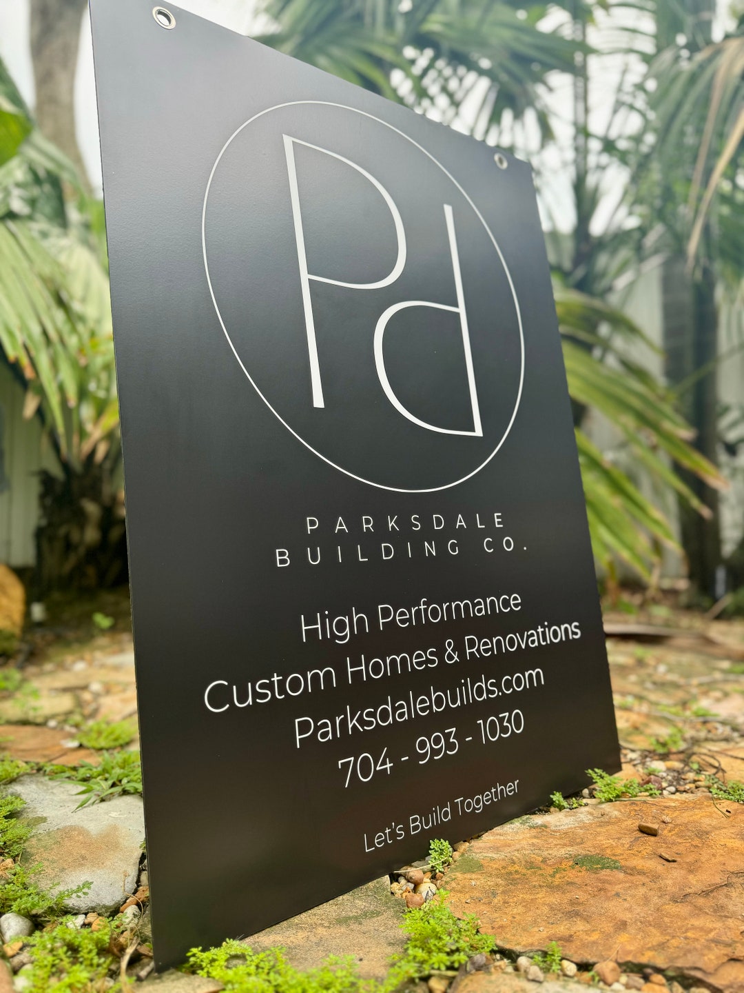 Custom Metal Signs | ACM Vinyl Signs | Printed Business Sign - Etsy