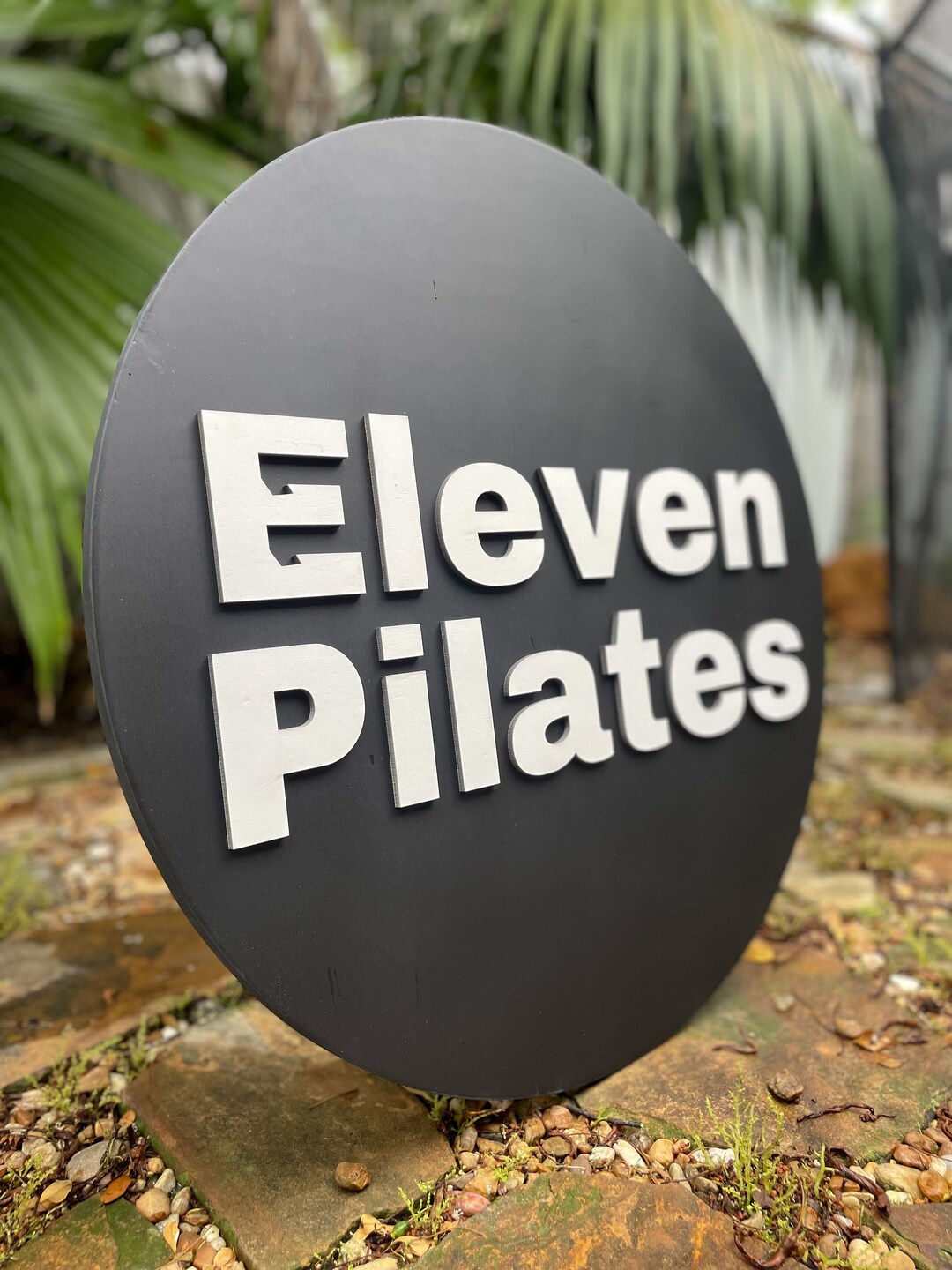 3D Round Logo Sign | Laser Cut MDF, PVC Business Sign - Etsy